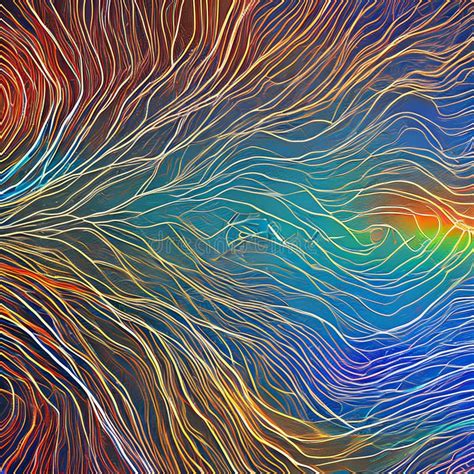 Neural Network An Abstract Representation Of The Human Brain Created