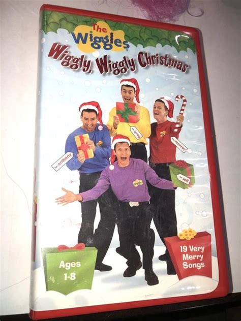 The Wiggles Wiggly Wiggly Christmas Vhs 2000 Eur 554 Picclick Fr