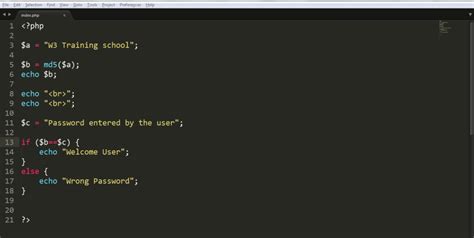 How To Encrypt The Username And Password Using Php Code W3training School