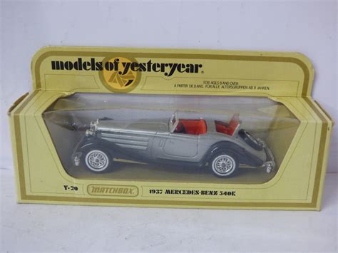 Matchbox Models Of Yesteryear 1937 Mercedes Benz 540k Convertible In