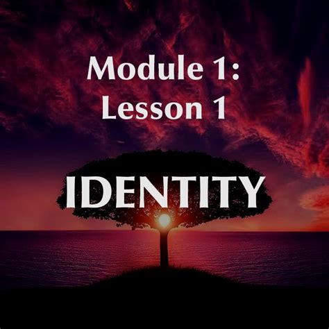 Vision Quest Consulting Lesson 1 Identity