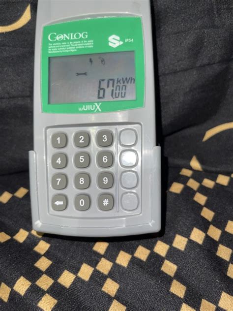 Please Help With My Conlog Prepaid Meter Nairaland General Nigeria