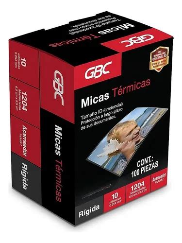 5 Pack Mica Termica Gbc 1204 65 X 95 Cm 10 Mils 100 Pzas Envío Gratis