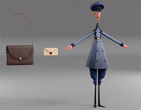 3d сцена с Джеспером Пикабу