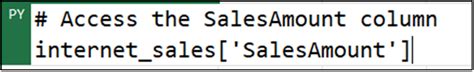 Python For Excel Analysts Working With Columns Anaconda