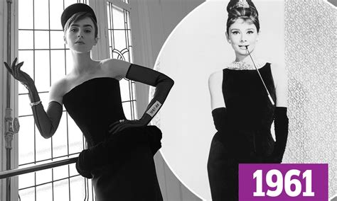 Lily Collins Audrey Hepburn