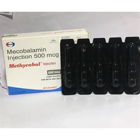 Methycobal Injection Ip 500 Mcg At ₹ 143 3 Piece In Nagpur Id 2854678485573