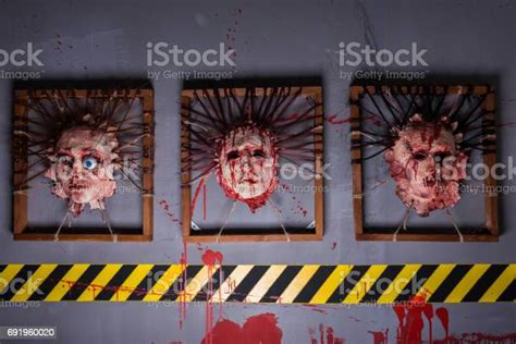 인간의 머리에서 피 묻은 지독한 스킨 사각형 프레임에 갇혀 3가지 개체에 대한 스톡 사진 및 기타 이미지 3가지 개체 개념 경외감 Istock