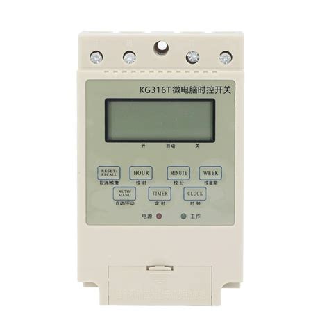Microcomputer Time Control Switch Programmable Digital Time Switch Relay Control Timer Digital