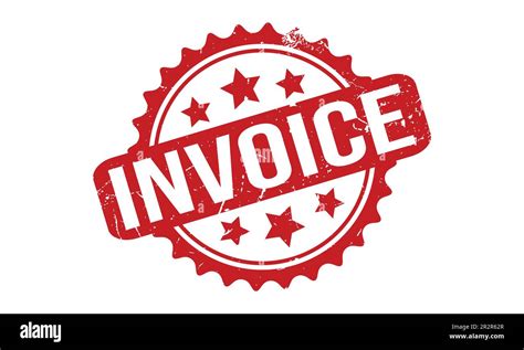 Invoice Rubber Stamp Seal Vector Stock Vector Image And Art Alamy
