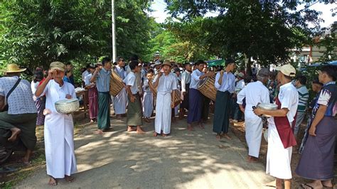 သဲကုန်းမြို့တွင် ဆွမ်းဆန်စိမ်းလောင်းလှူပွဲ စည်ကားသိုက်မြိုက်စွာ ကျင်းပ Information And Public