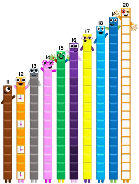 Numberblocks 11 20
