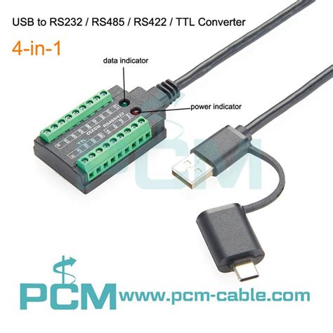 Customized USB To RS RS RS TTL Interface Cable With FTDI USB To Multi Protocol Serial