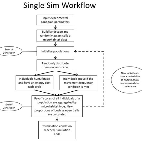 Conceptual Diagram Showcasing The Logic Of An Individual Simulation Download Scientific