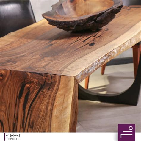 Forestmobl میز چوبی طبیعی، شاهکار هنر و طبیعت 🌳🎨 طراحی منحصر به فرد
