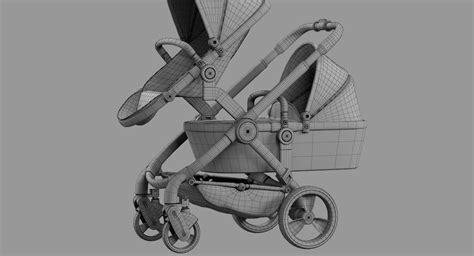 Icandy 8 Combo Pram 3d Model 69 Fbx Obj Ma Free3d