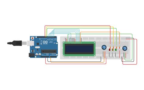 Circuit Design SemÁforo Lcd Tinkercad Circuit Design SemÁforo Lcd Tinkercad