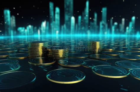 Gold Binary Code Background Stock Illustrations 1155 Gold Binary