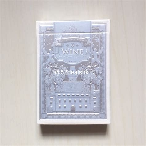 全新台灣啤牌 wine playing cards by fast food playing cards ffp 紅酒撲克牌