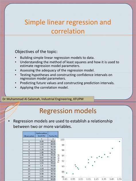 Simple Linear Regression And Correlation Pdf Errors And Residuals