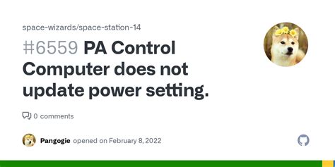 Pa Control Computer Does Not Update Power Setting · Issue 6559
