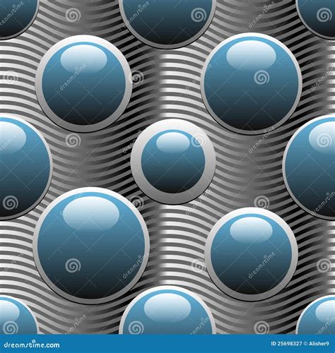 3d Effect Seamless Pattern Stock Vector Illustration Of Geometric 25698327