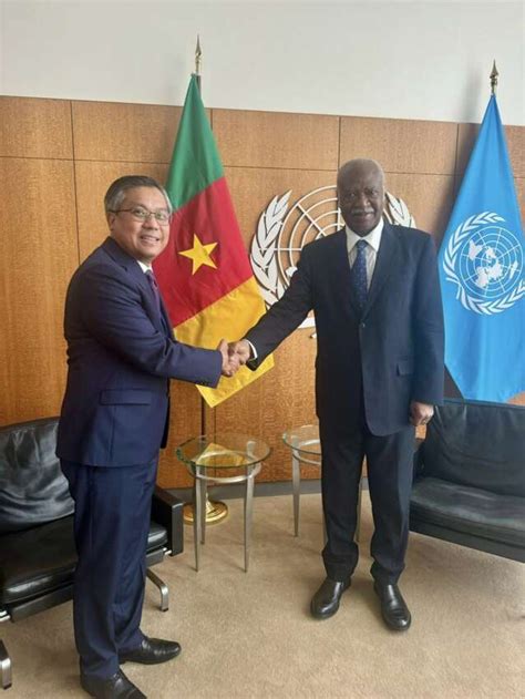 ကုလသမဂ္ဂအထွေထွေညီလာခံ သဘာပတိကို သံအမတ်ကြီး ဦးကျော်မိုးထွန်းက သွားရောက်တွေ့ ဆုံပြီး မြန်မာနိုင်ငံ