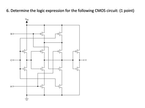 [solved] 2 design a cmos complex gate for the logic function