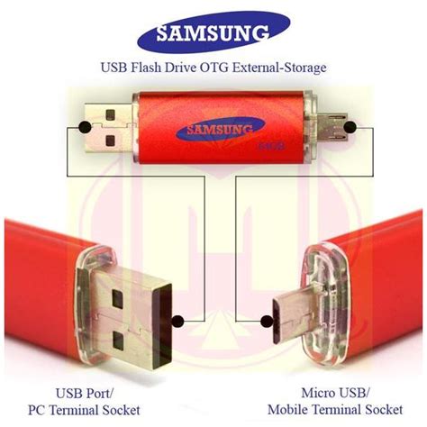 Jual Flashdisk Otg Samsung Gb Ori Bergaransi Dual Usb Flash Drive Samsung Gb Indonesia