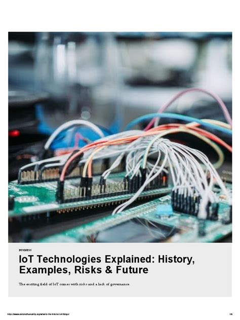 Iot Technologies Explained History Examples Risks And Future Pdf Internet Of Things
