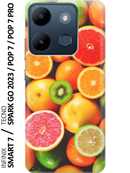 Силиконовый чехол на Infinix Smart 7 Tecno Spark Go 2023 Pop 7 Pop 7 Pro Инфиникс Смарт 7