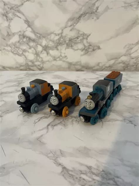 THOMAS THE TANK Engine Friends Bash Dash And Ferdinand Wooden Engines 29 99 PicClick UK