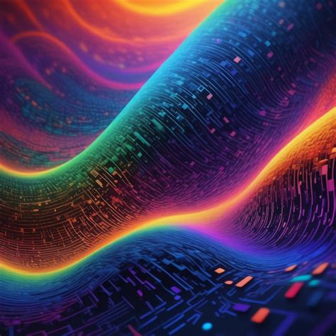 Premium Photo 3d Rendering Of Abstract Fractal Technology