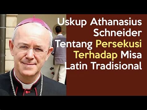 Uskup Athanasius Schneider Tentang Kengawuran Pertobatan Ekologis Ala