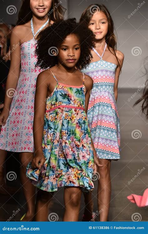 Models Walk Runway At Little Miss Matched Fallwinter 2016 Runway Show