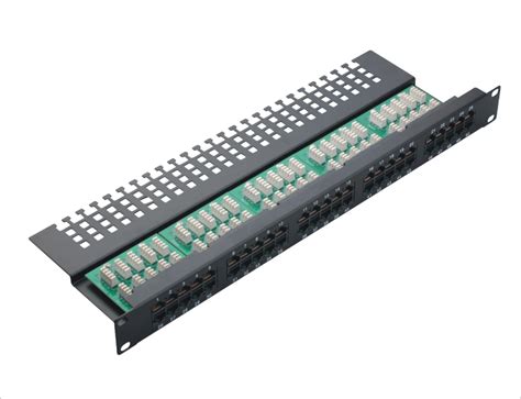 50 Port Rj11 Patch Panel Cat 3 Voice Patch Panel Telephone Patch Panel Cat3 Patch Panel And