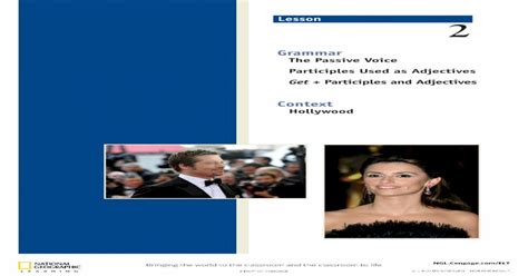 Download Pdf Grammar · Lesson 2 Grammar The Passive Voice Participles