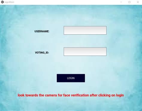 GitHub SimranModi Voting System Using Face Recognition E Vote One Person One Vote Using