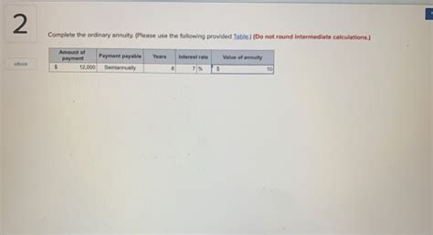 Solved Future Value Interest Factor Of An Ordinary Annuity Chegg Com