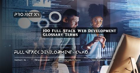 100 Full Stack Web Development Glossary Terms Product House