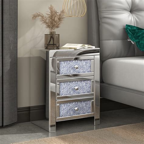 Bedside Table Glass At Willie Mixon Blog