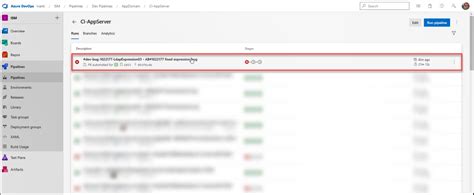 Example Logging Azure Devops Pipeline Runs