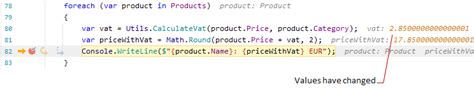 Inspect Variables Jetbrains Rider
