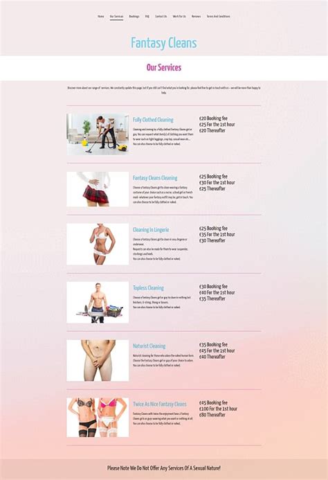 Outrage As Government Website For Jobseekers Hosted An Advert For Naked Cleaners Daily Mail