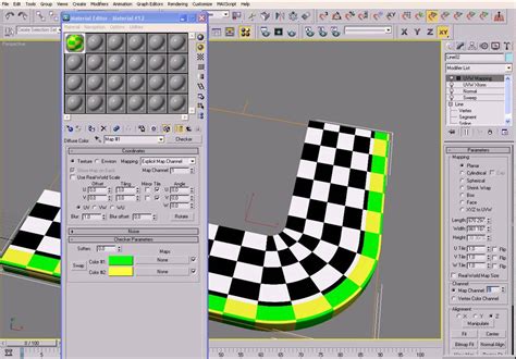 ds MAX Sweep Modifier Calçada SideWalk Mapping Parte YouTube