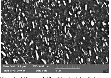 Figure 1 From Effect Of Microstructure Refinement On Low Cycle Fatigue Behavior Of Alloy 718