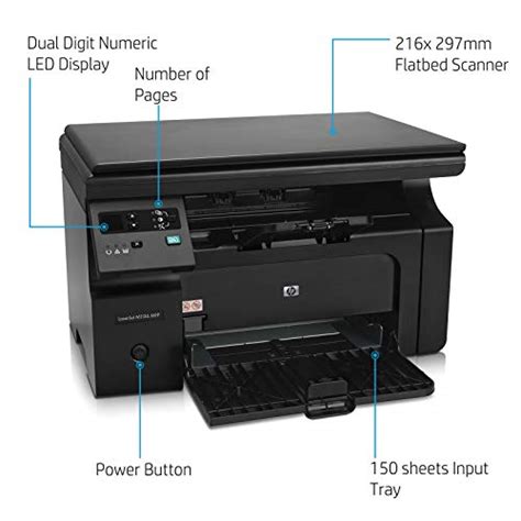 Hp Laserjet Pro M Multifunction Monochrome Laser Printer Black Officery