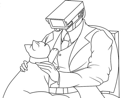 ภาพระบายสีskibidi Toilet ฟรี ดาวน์โหลด พิมพ์ หรือระบายสีออนไลน์ได้ฟรี