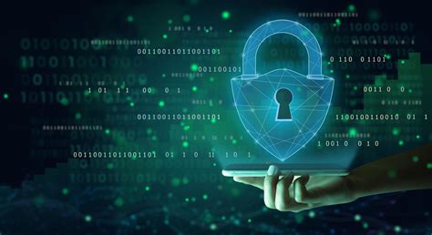 Cyber Security Privacy Or Information Privacy World Map And Digital Binary Code Background