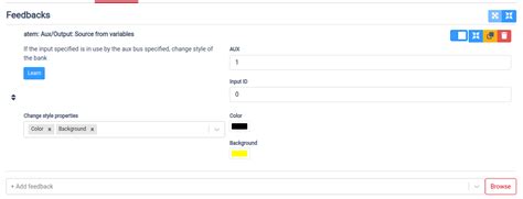 AUX Feedback From Variable Issue 226 Bitfocus Companion Module Bmd Atem GitHub